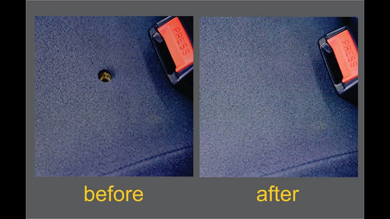 How To Fix A Burn Hole In Car Seat
